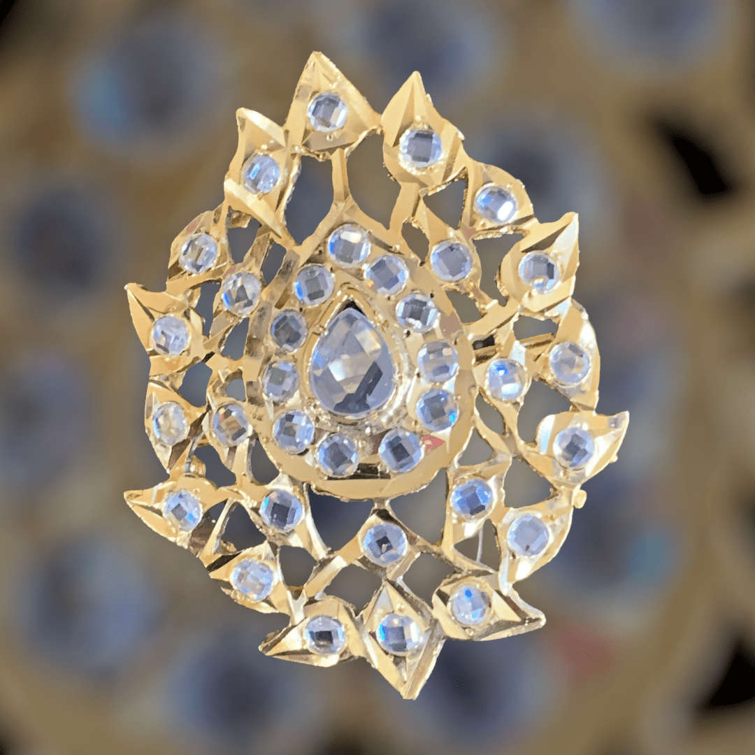 DJR68 Naaz Hyderabadi statement ring ( READY TO SHIP) – Deccan Jewelry