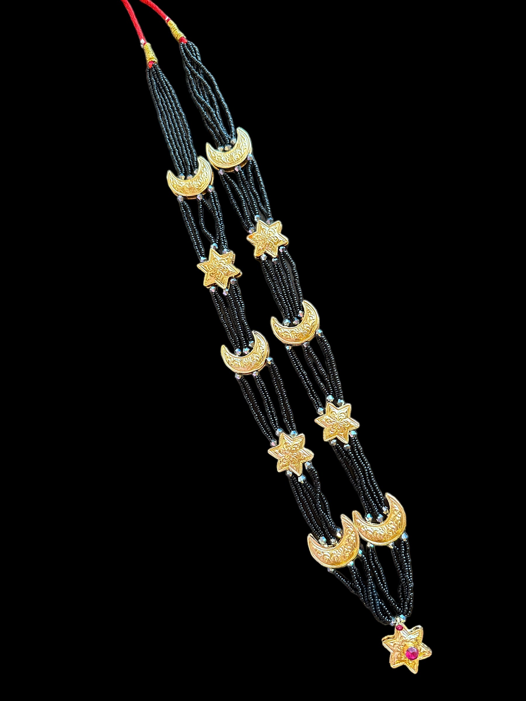 DNS124 Gold plated galsar ( READY TO SHIP ) – Deccan Jewelry