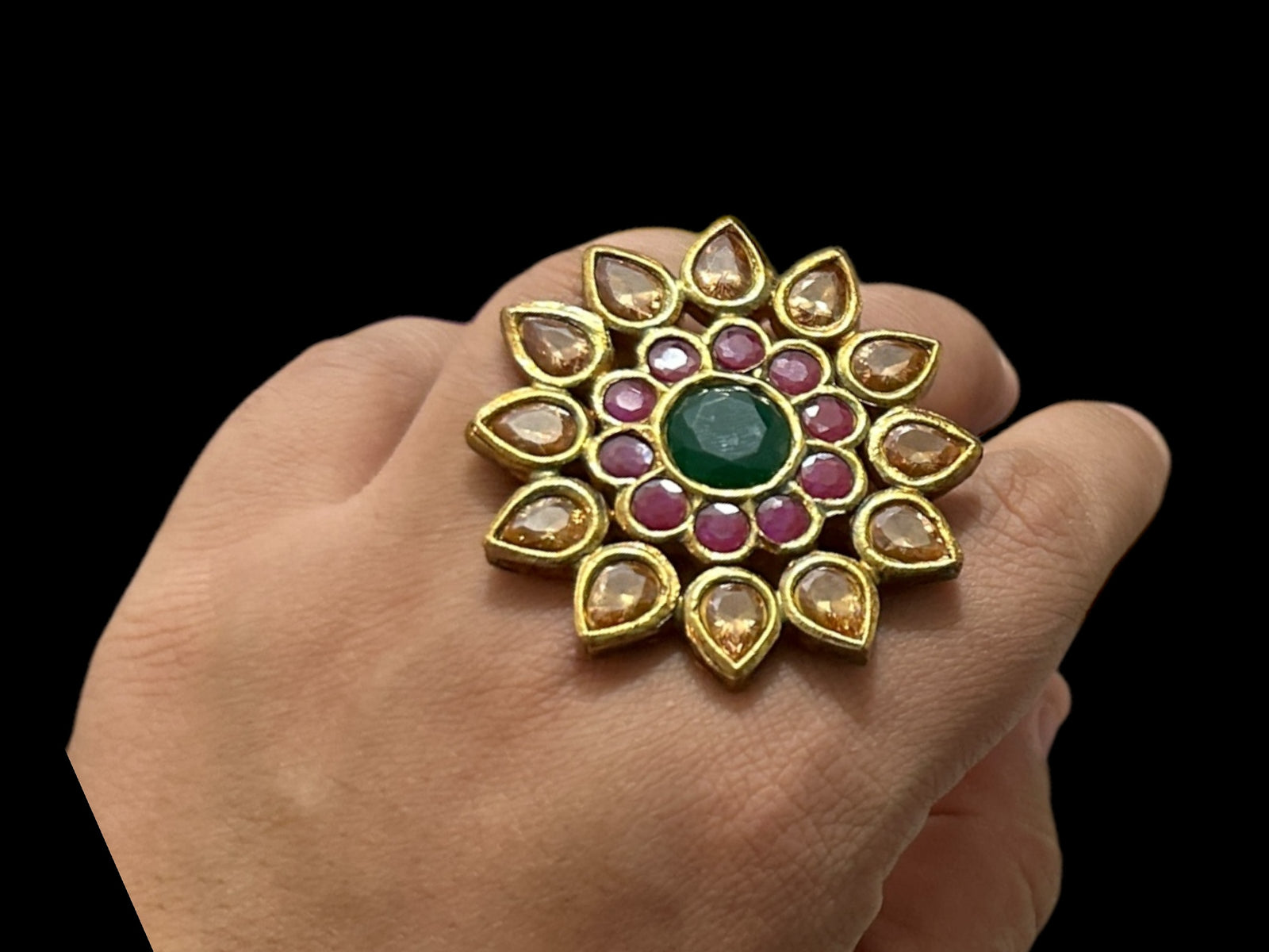 Kundan ring store