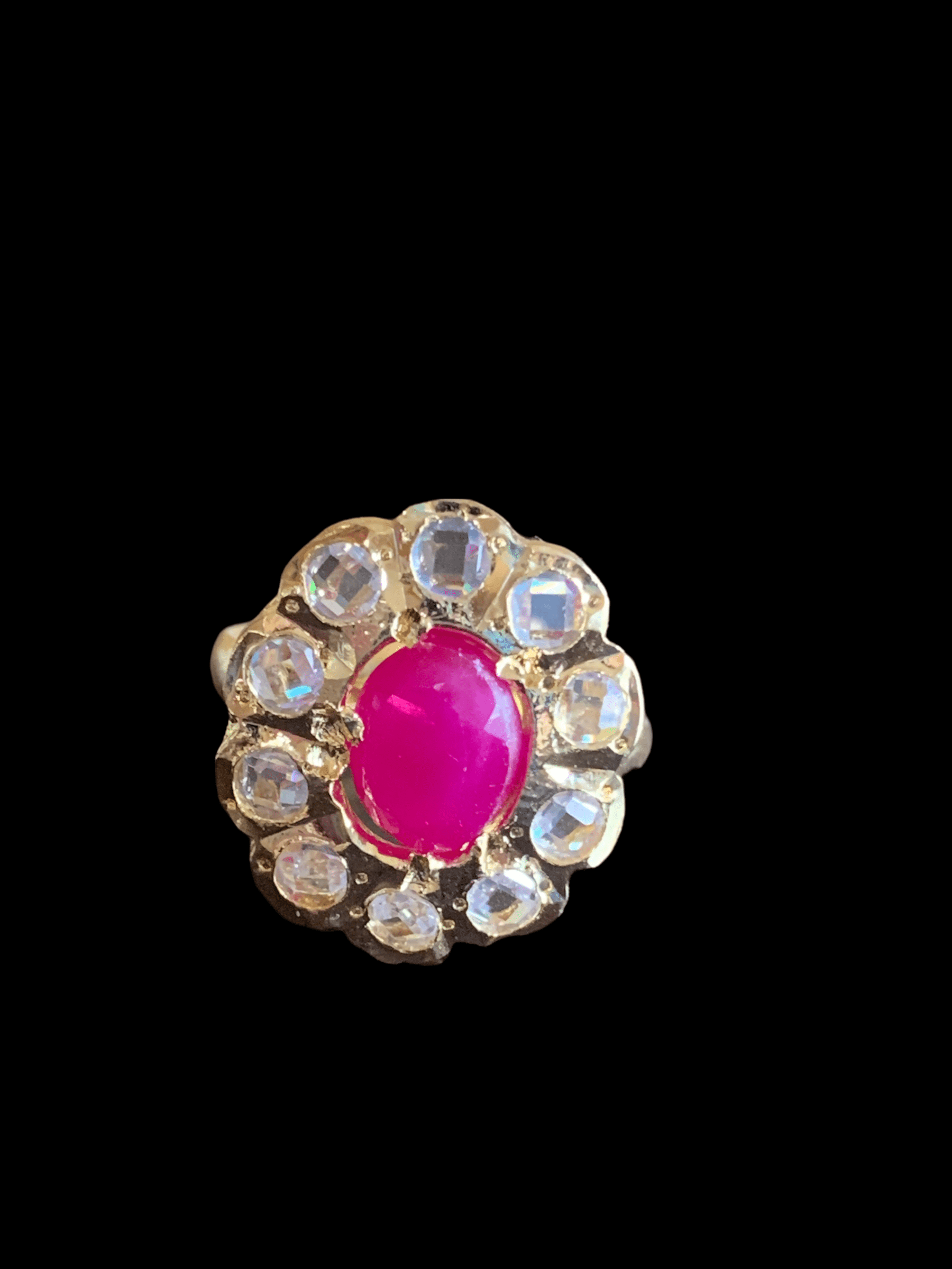 R26 Hyderabadi ruby ring ( READY TO SHIP) – Deccan Jewelry
