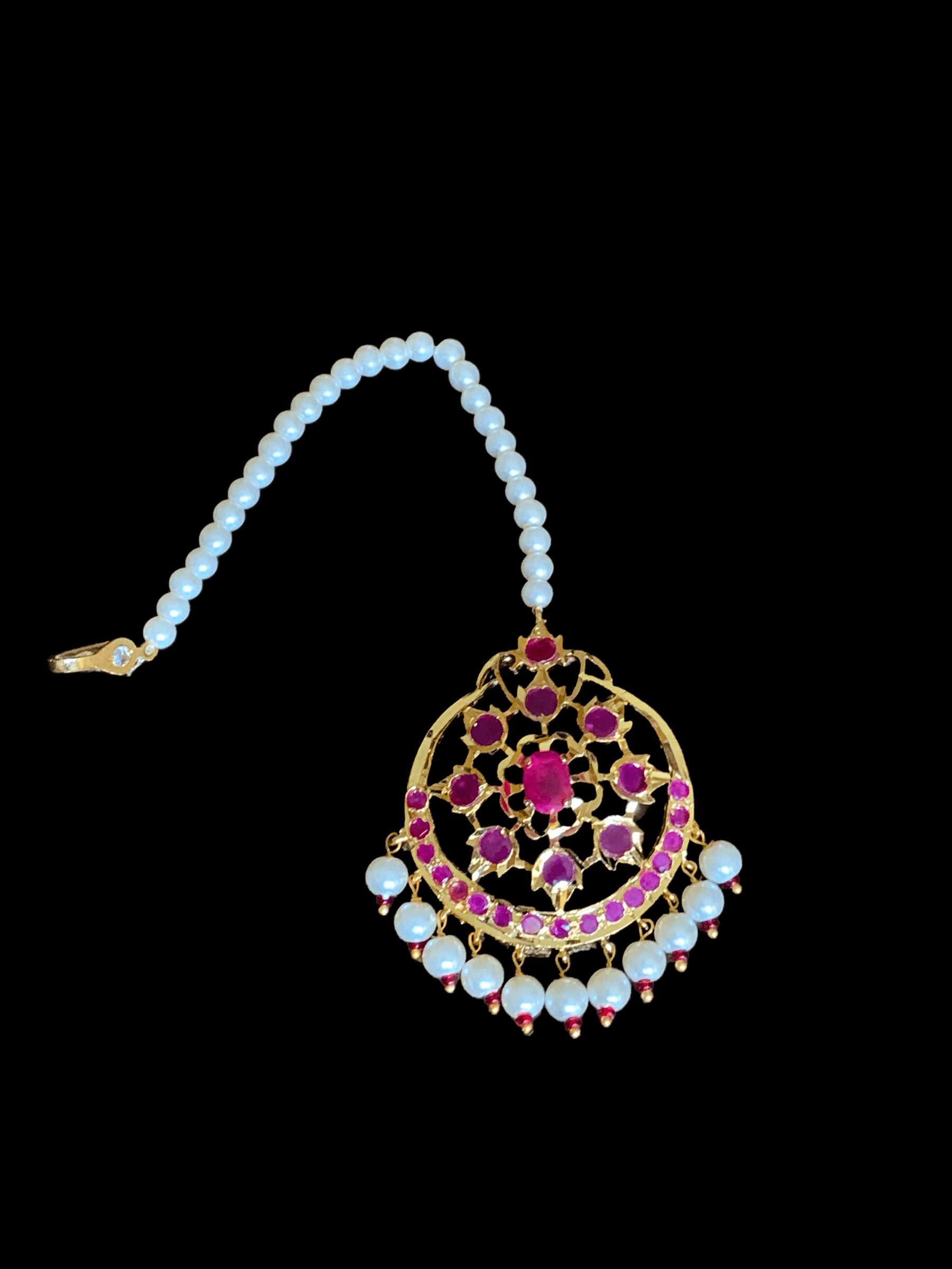 DJTK40 tika ( red ) ( SHIPS IN 4 WEEKS ) – Deccan Jewelry